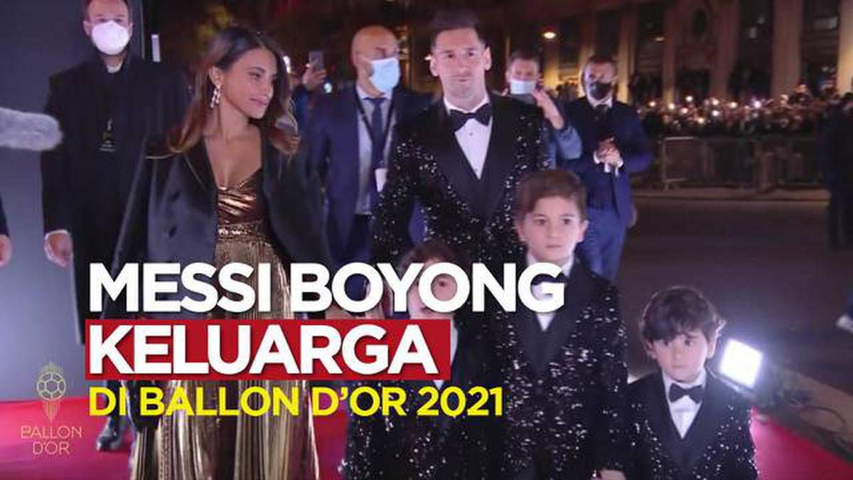 VIDEO: Suasana Red Carpet Ballon d'Or 2021, Penampilan Lionel Messi dan ...