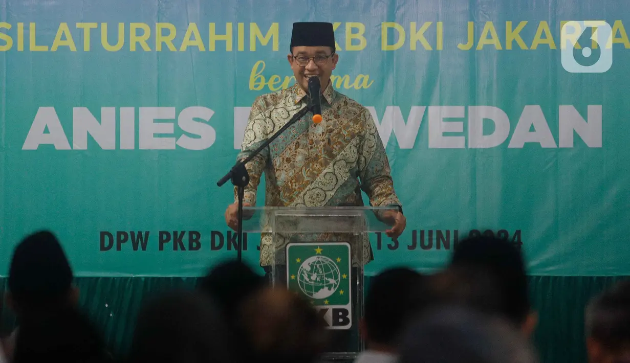 Anies Baswedan Terima Pinangan PKB DKI Maju di Pilgub Jakarta - Foto Liputan6.com