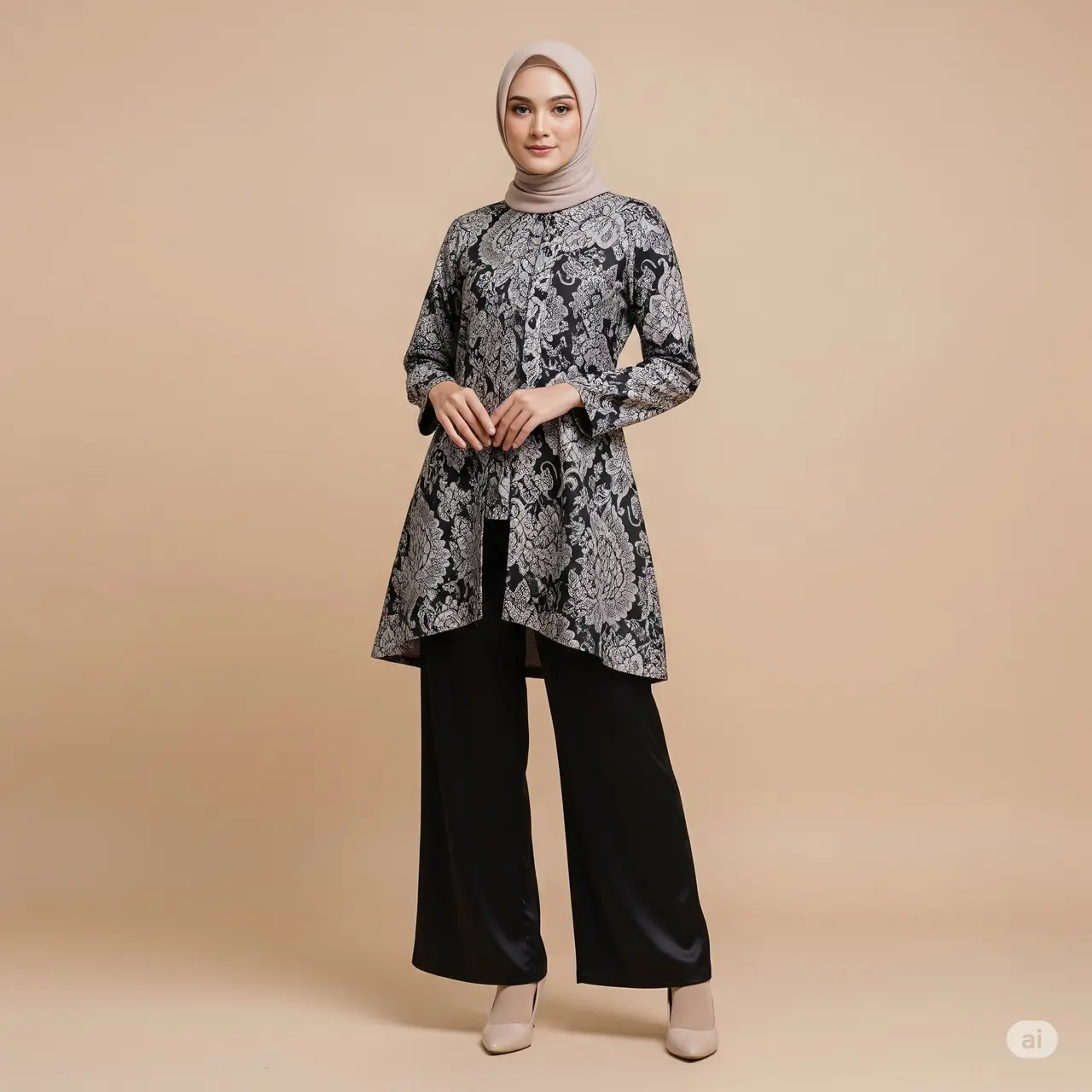 10 Model Baju Brokat Pesta Satin Kombinasi Bahan Premium, Tampil Elegan ...