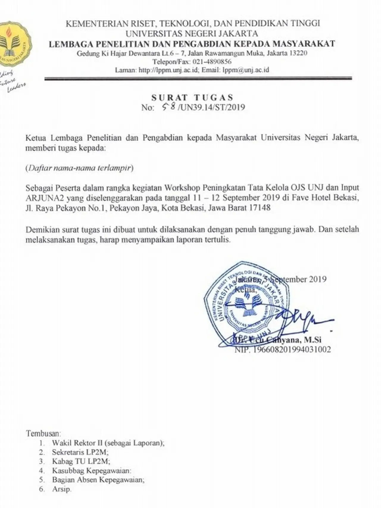 Contoh Surat Dinas yang Benar dan Tepat, Perhatikan Cara Membuatnya ...