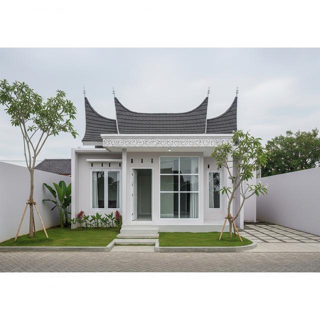 8 Model Rumah Sederhana Padang, Kental Nuansa Budaya Minang