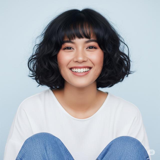 9 Model Rambut Keriting Mengembang untuk Wanita Kekinian 2025 ...