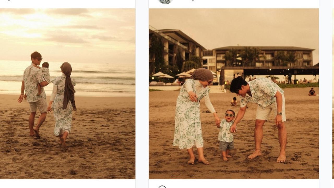 6 Potret Lesti Kejora dan Rizky Billar Liburan di Bali, Video Sang Pedangdut Bawa 3 Tas Sendiri ...