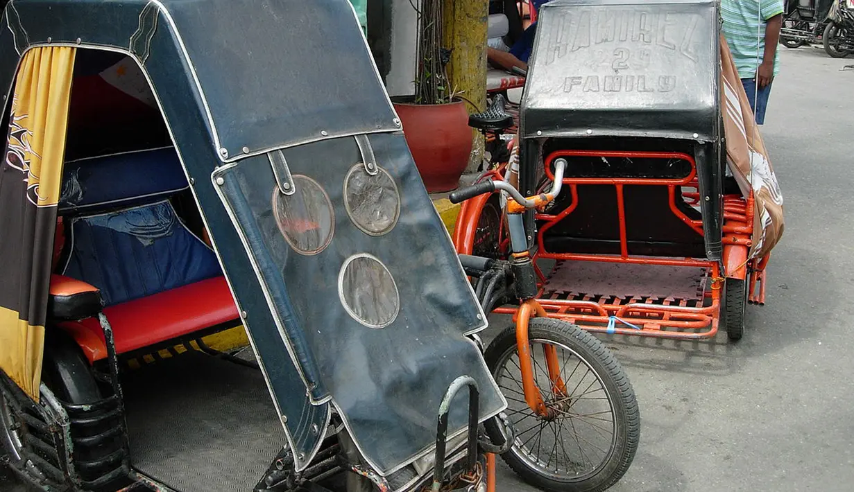 10 Becak Unik dan Keren di Dunia - Foto Liputan6.com