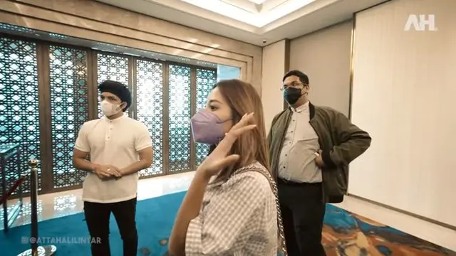 6 Potret Lokasi Akad Nikah Aurel Hermansyah dan Atta Halilintar, Mewah ...