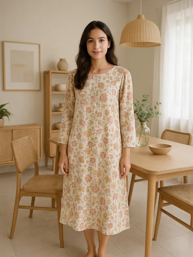 7 Rekomendasi Daster Lengan Panjang Terbaru 2025, Pilihan Terbaik untuk ...