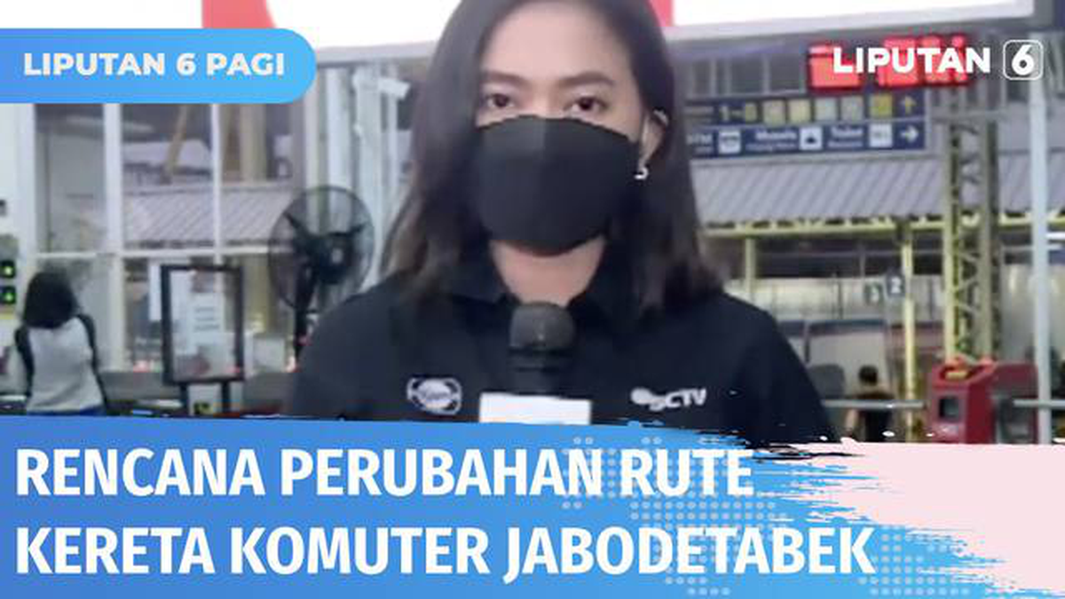 VIDEO: Live Report: Rencana Perubahan Rute Perjalanan Kereta Komuter Jabodetabek - TV Liputan6.com
