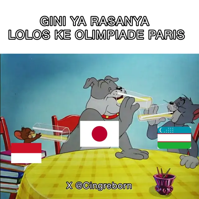 6 Meme Indonesia Lolos Olimpiade Paris 2024 Ini Bikin Senyum, Masih Ada ...