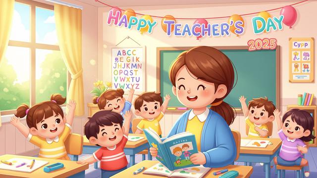 8 Gambar Ucapan Hari Guru 2025, Inspirasi Desain Kreatif dan Penuh Makna