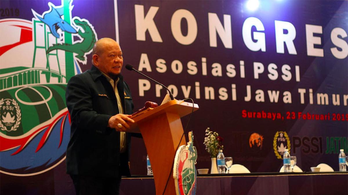 La Nyalla Dukung Ahmad Riyadh Jadi Ketua Umum PSSI