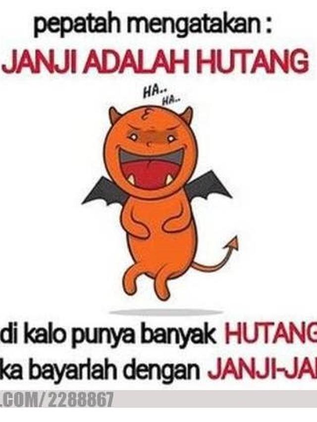 6 Meme Lucu Saat Ditagih Utang Ini Malah Bikin Emosi