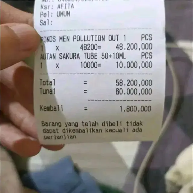 6 Potret Struk Belanja Tidak Jelas Ini Bikin Pembeli Jadi Mikir Keras ...
