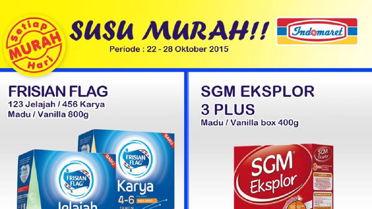 Beli Susu Si Kecil dengan Harga Hemat, Bisa Banget di Indomaret Promo ...