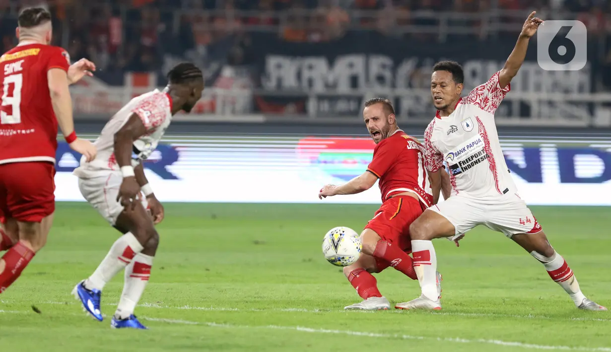 FOTO: Persija Unggul Atas Persipura di Hari Ulang Tahun ke-91 - Foto ...