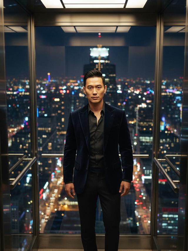 7 Prompt Gemini AI Viral Edit Foto di Lift dengan Jas, Hasil Realistis ...
