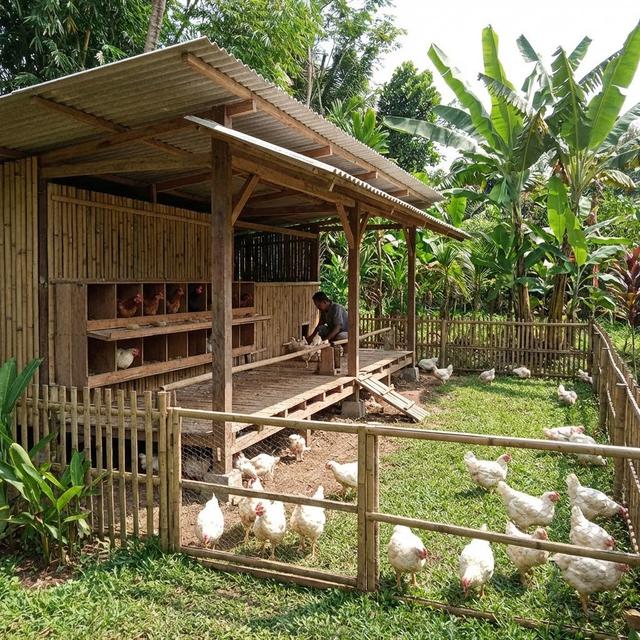 9 Desain Kandang Ayam Multifungsi untuk Ayam Pedaging dan Petelur ...