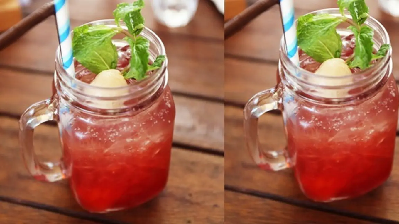 Menu Takjil Buka Puasa: Es Teh Aroma Leci Super Segar Dan Nikmat