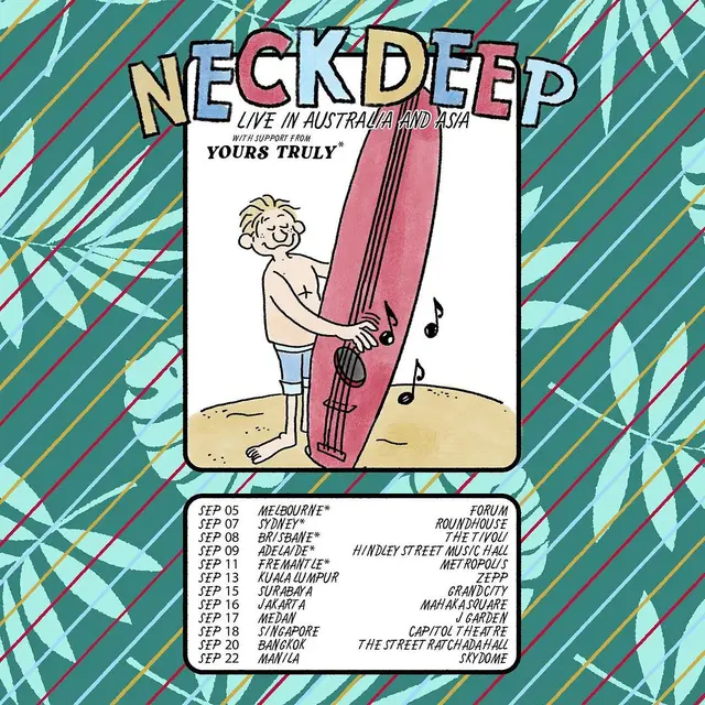 Neck Deep Band Pop Punk Asal Inggris Konser di Jakarta dan Surabaya, Ini Jadwal Plus Harga ...