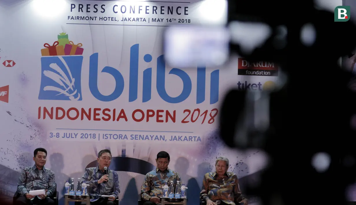 FOTO: Blibli.com Menjadi Sponsor Utama Indonesia Open 2018 - Ragam Bola.com