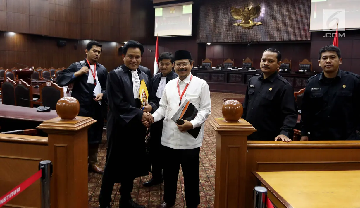 MK Gelar Sidang Perdana Uji Materi Gugatan UU Ormas - Foto Liputan6.com
