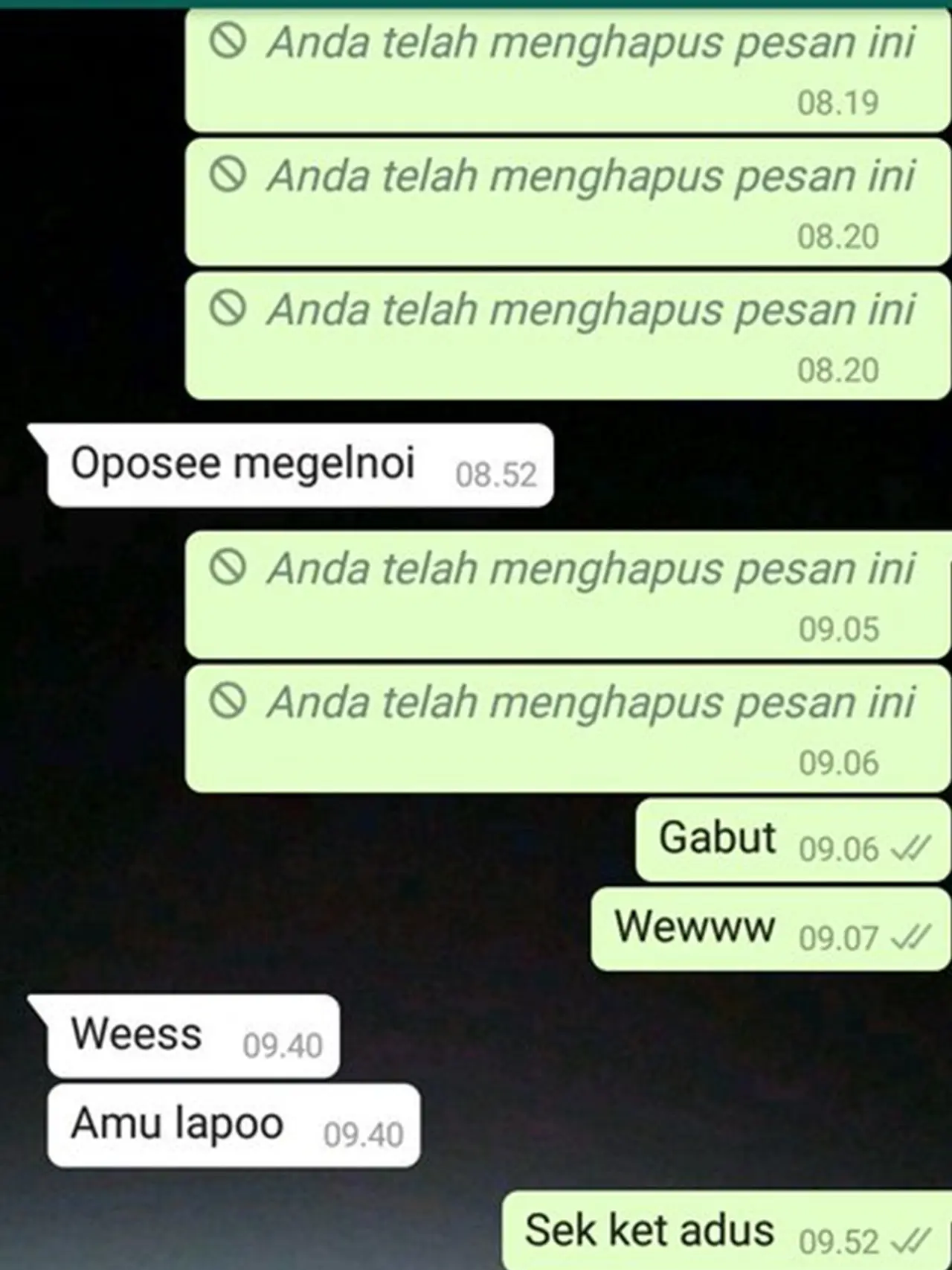 6 Chat Absurd dengan Teman Ini Bikin Senyum Sendiri - Hot Liputan6.com