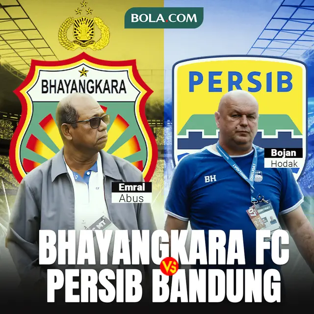 Adu Taktik Pelatih Bhayangkara FC Vs Persib di BRI Liga 1: Bojan Hodak ...