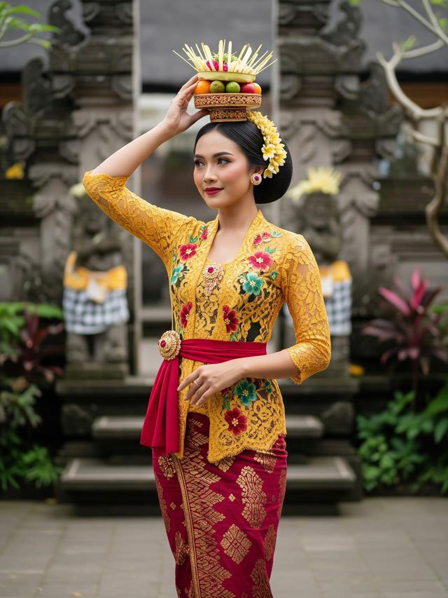12 Model Kebaya Bali untuk Hari Raya Galungan, Pilihan Tradisional dan ...