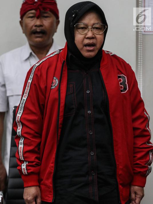 FOTO: Megawati Resmi Lantik Risma Jadi Ketua DPP PDIP - Foto Liputan6.com