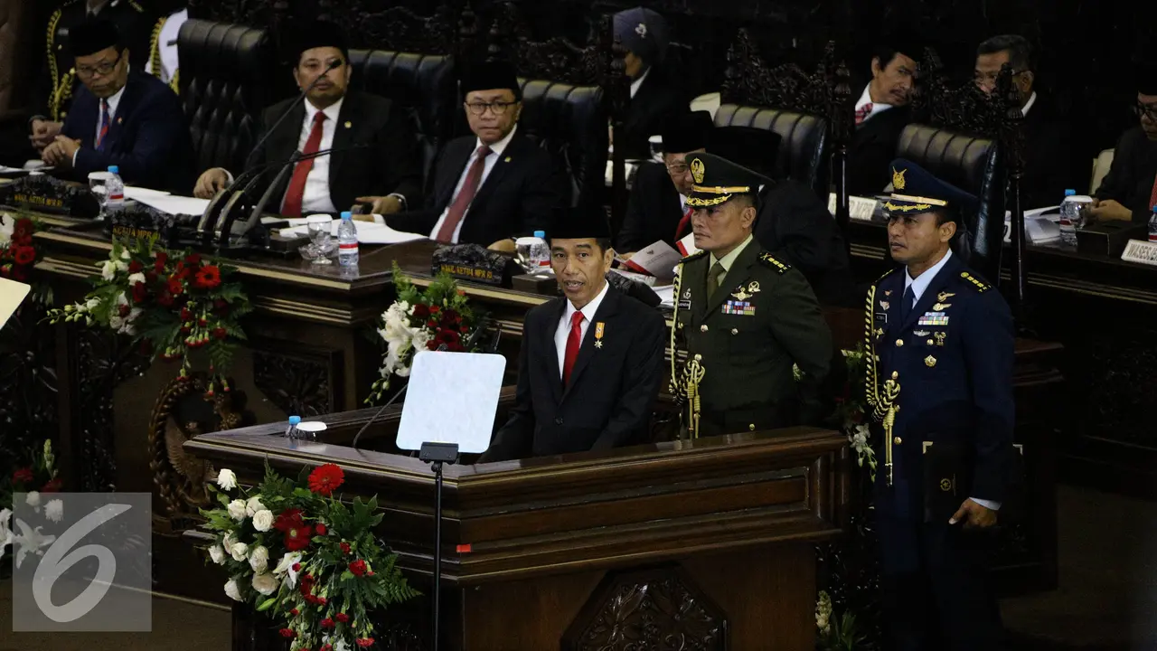 Pidato Lengkap Presiden Jokowi pada Sidang Tahunan MPR - News Liputan6.com