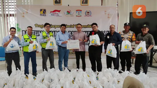 Berkah Ramadan 1446 H, PAMA Sebar Ratusan Paket Sembako ke Masyarakat Balikpapan - Regional ...