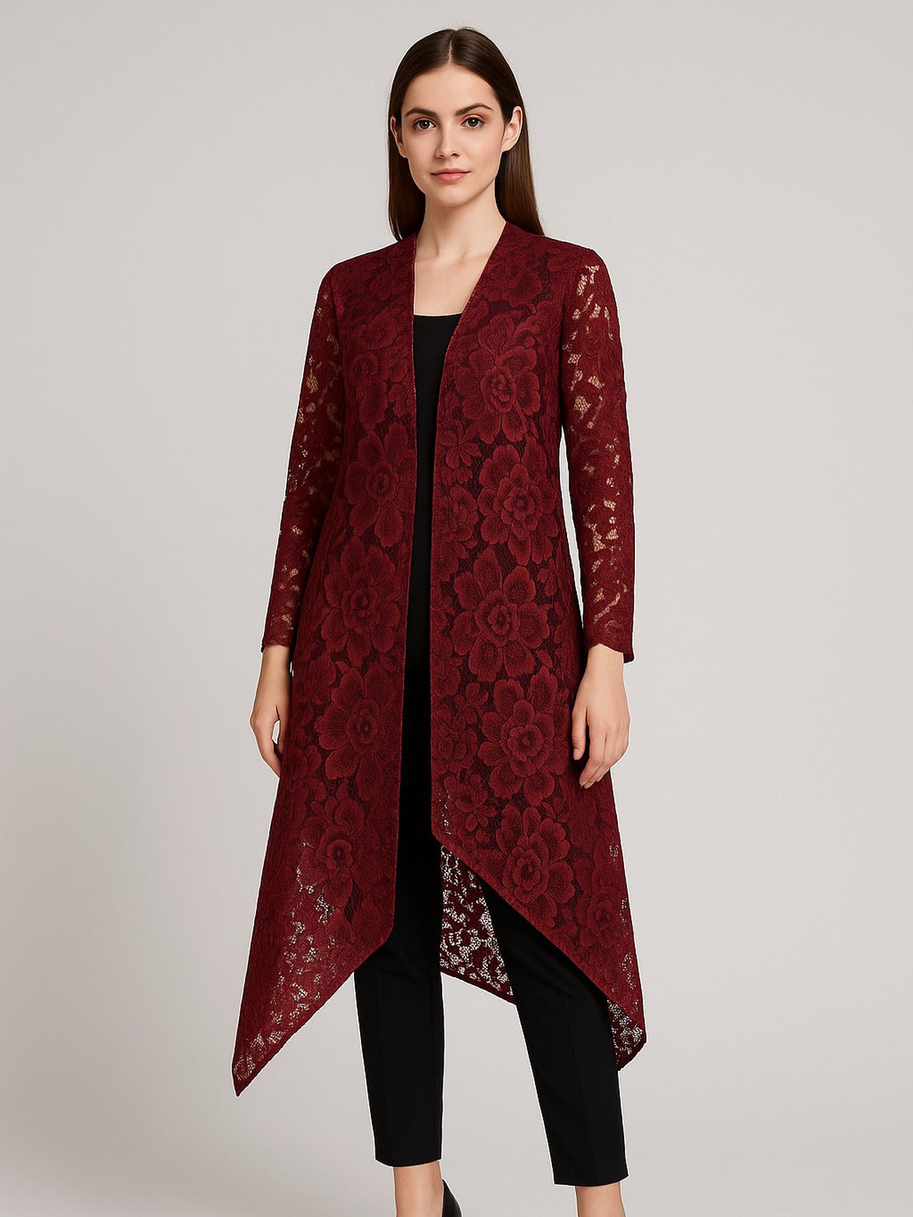 8 Inspirasi Model Outer Brokat Panjang dan Pendek Terbaru 2025, Pilihan ...