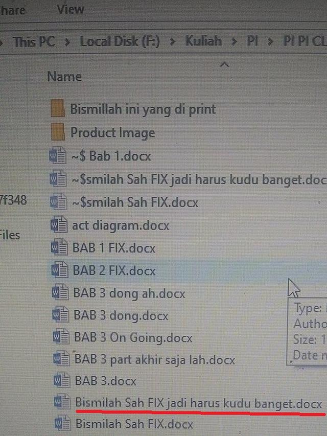 6 Nama File Nyeleneh Ini Bikin Senyum Tipis, Bak Suarakan Isi Hati ...
