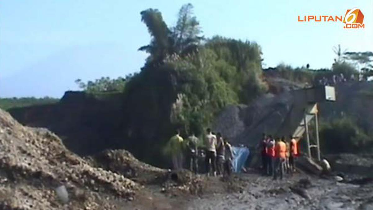 1 Penambang Diduga Tewas Tertimbun Longsor Sukabumi - News Liputan6.com