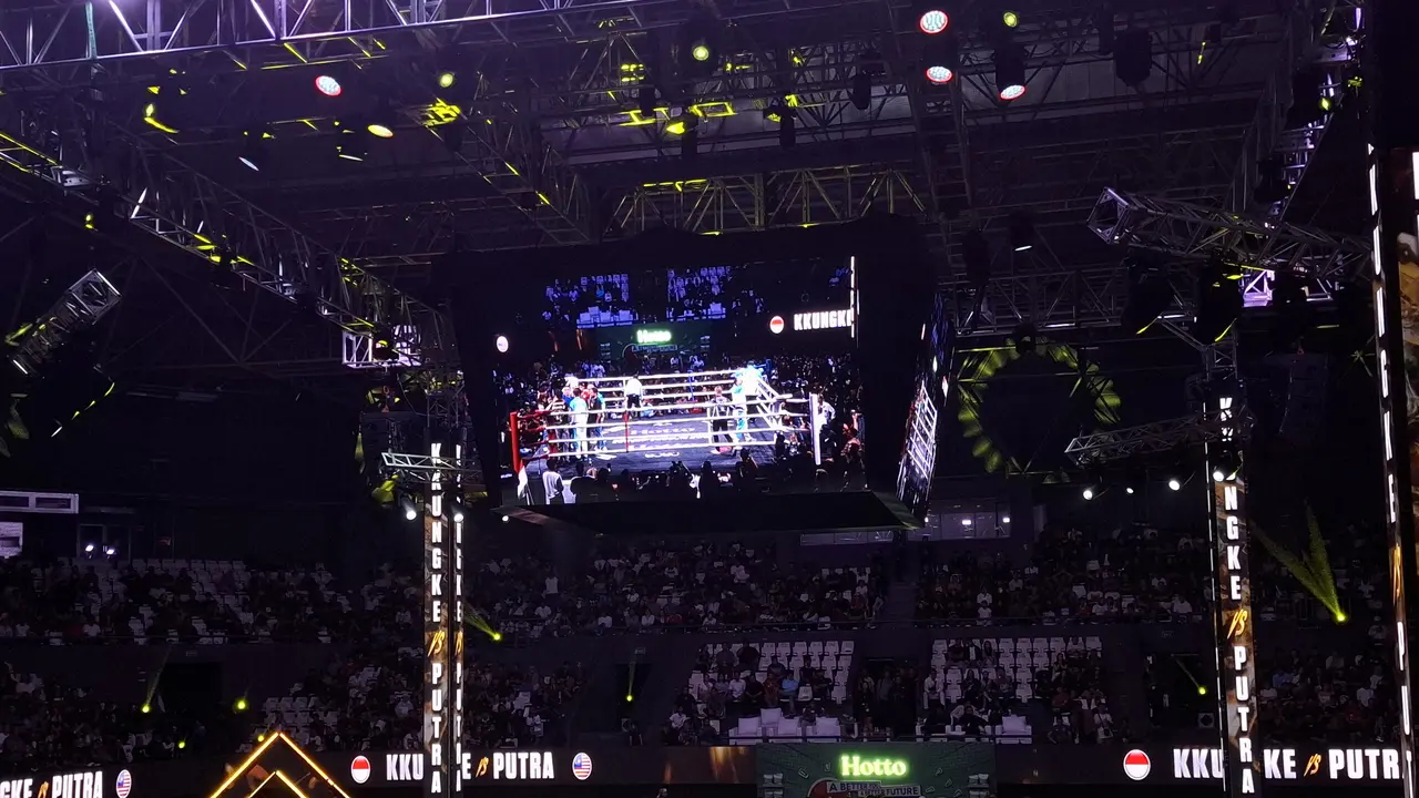 Hajar Kkungke, Putra Abdullah Rebut Sabuk Juara di Byon Combat Showbiz ...