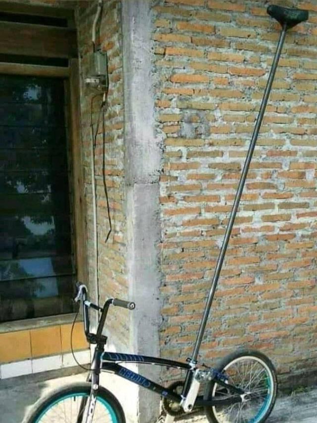 7 Potret Modifikasi Sepeda Nyeleneh Ini Bikin Geleng Kepala - Hot ...