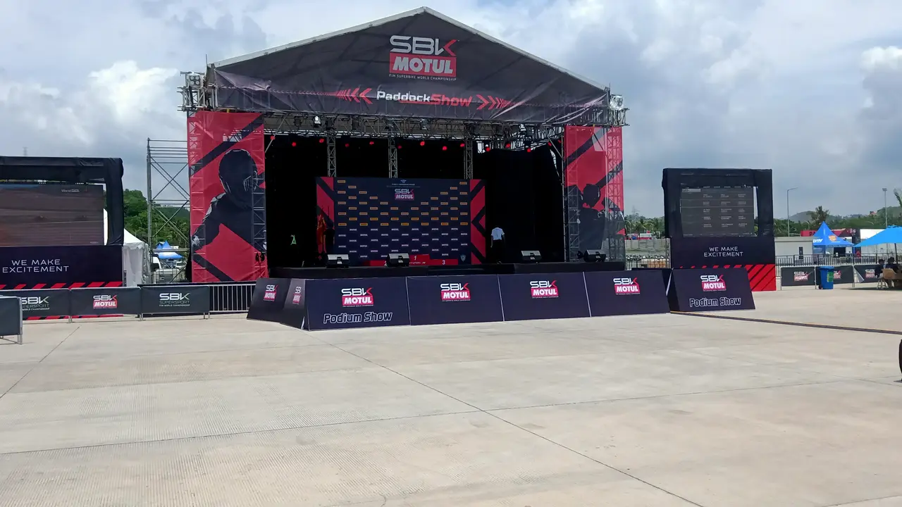 WorldSBK: Sudah Banyak Berbenah, Area Parkir Sirkuit Mandalika Lebih ...