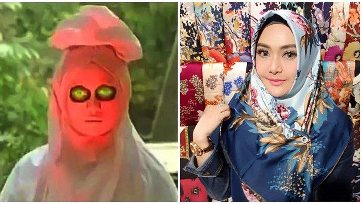Eddies Adelia, Pemeran Pocong Mumun yang Kini Anggun Berhijab - Entertainment Fimela.com