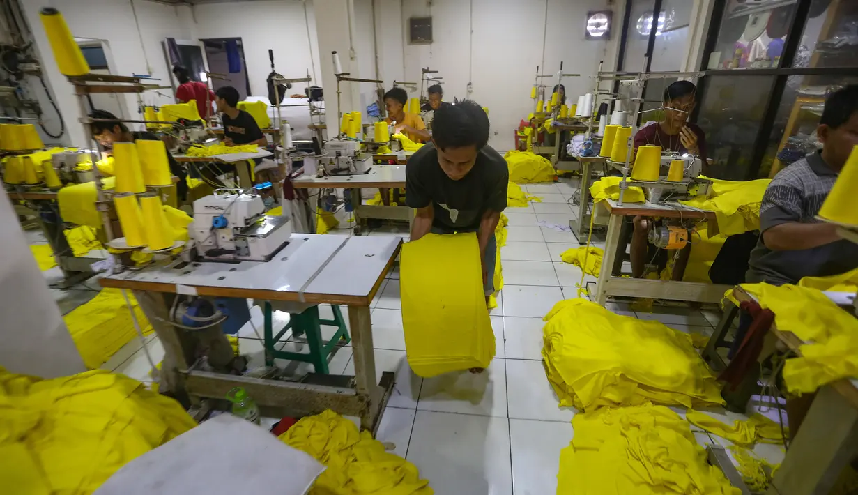 Industri Konveksi Bertahan di Tengah Lesunya Nilai Tukar Rupiah - Foto ...
