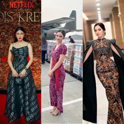 3 Potret Gaya Dian Sastro Jalan-jalan di Solo, Stylish dengan Padu ...