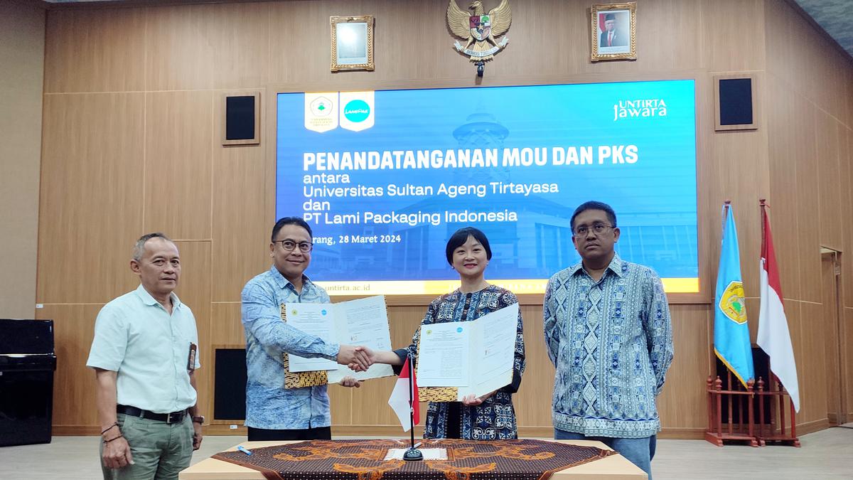 UNTIRTA dan LamiPak Indonesia Jalin Kerjasama Kemitraan