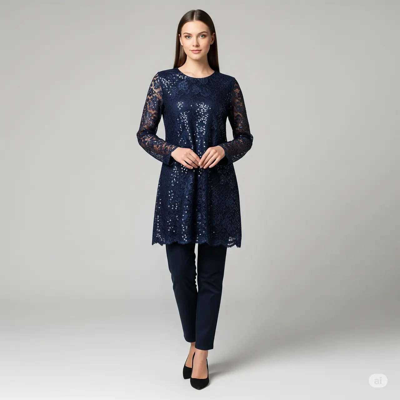 9 Model Baju Tunik Brokat Modern Terbaru 2025: Elegan dan Modern - Hot ...