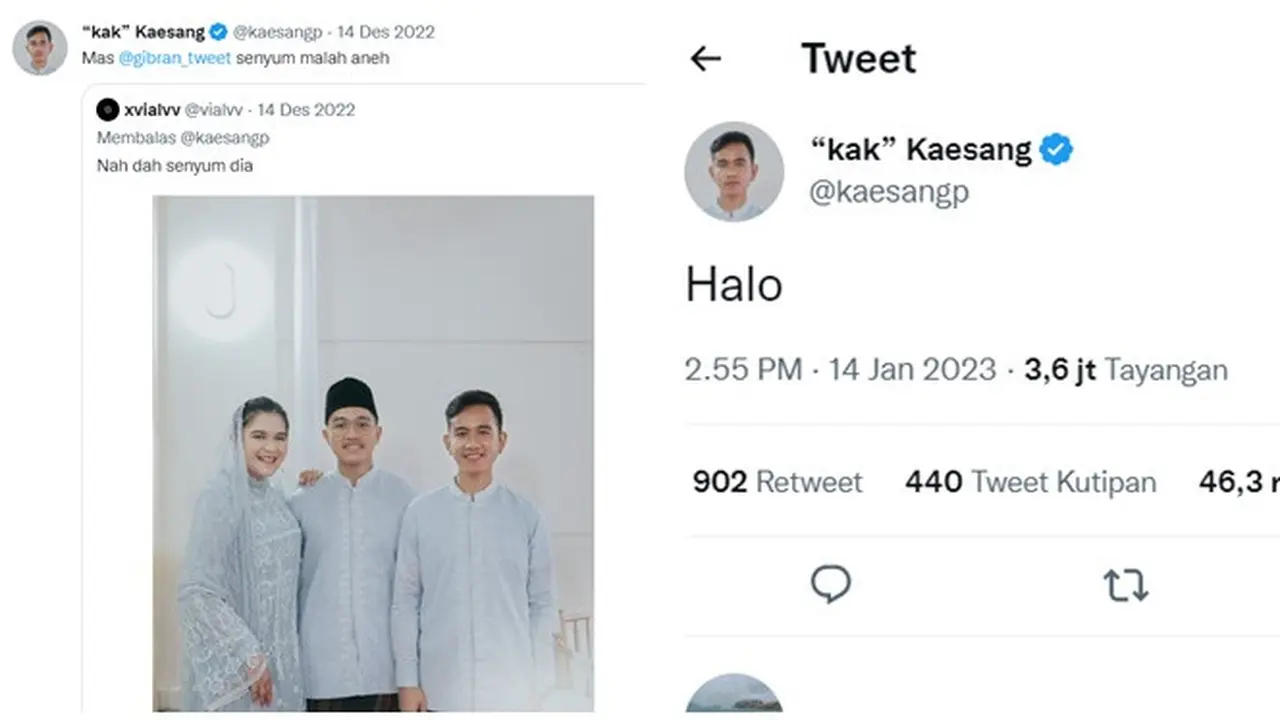 6 Cuitan Kaesang Pangarep Usai 'Menghilang' dari Twitter, Netizen ...