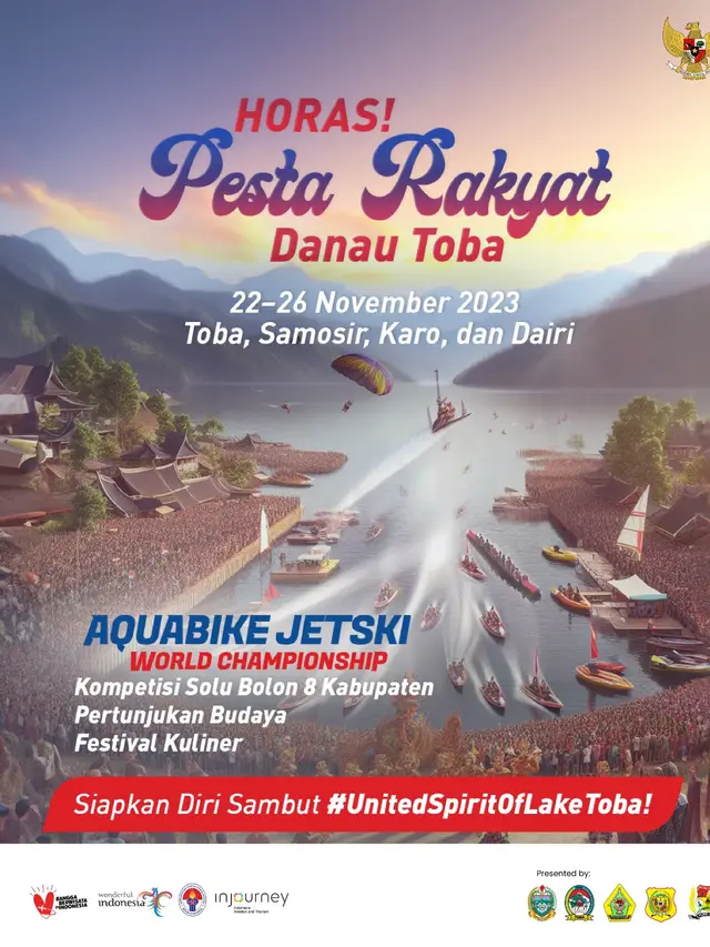 Aquabike Jetski World Championship 2023 Digelar di Danau Toba ...