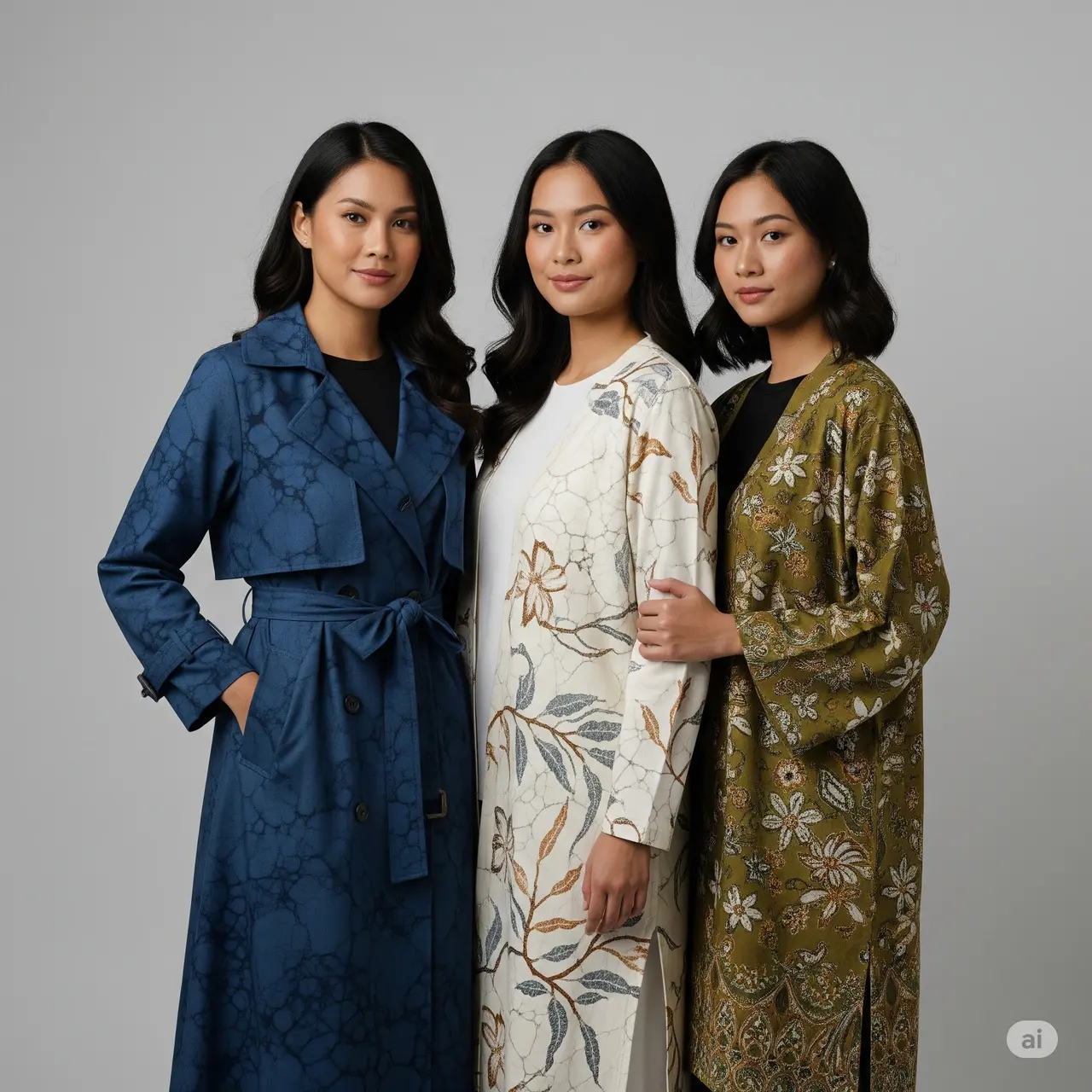 9 Model Outer Batik Lengan Panjang Kekinian, Elegan dan Trendi - Hot ...