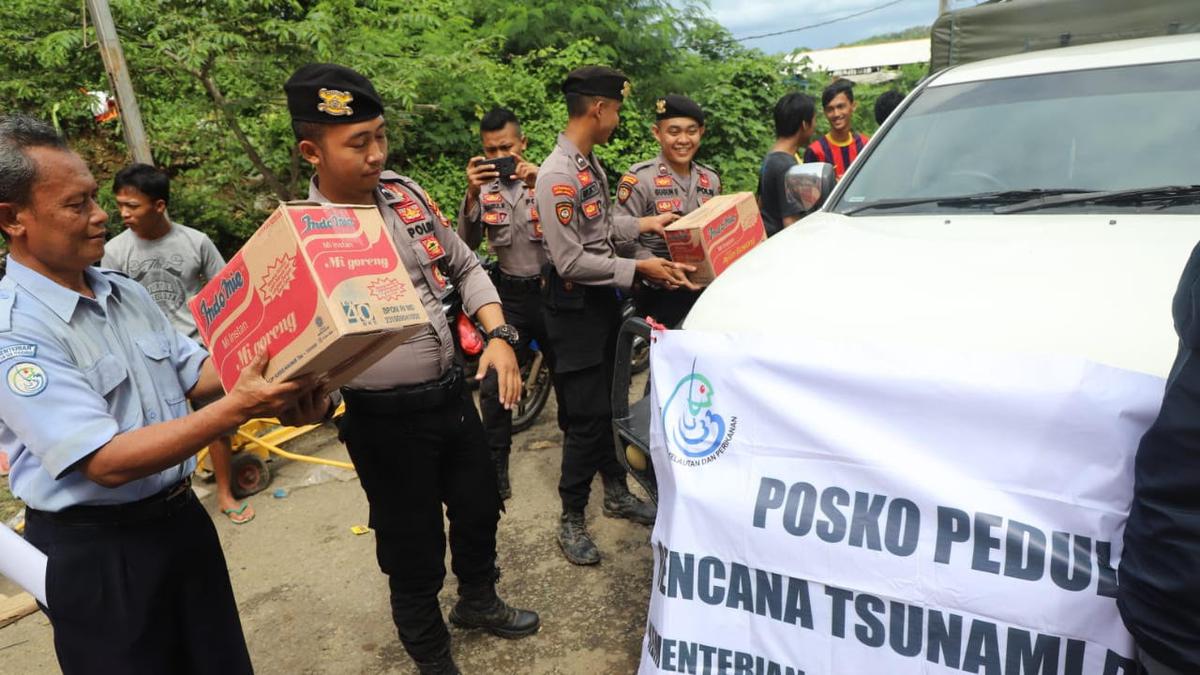 KKP Buka Posko Tanggap Dampak Bencana Tsunami di Banten dan Lampung