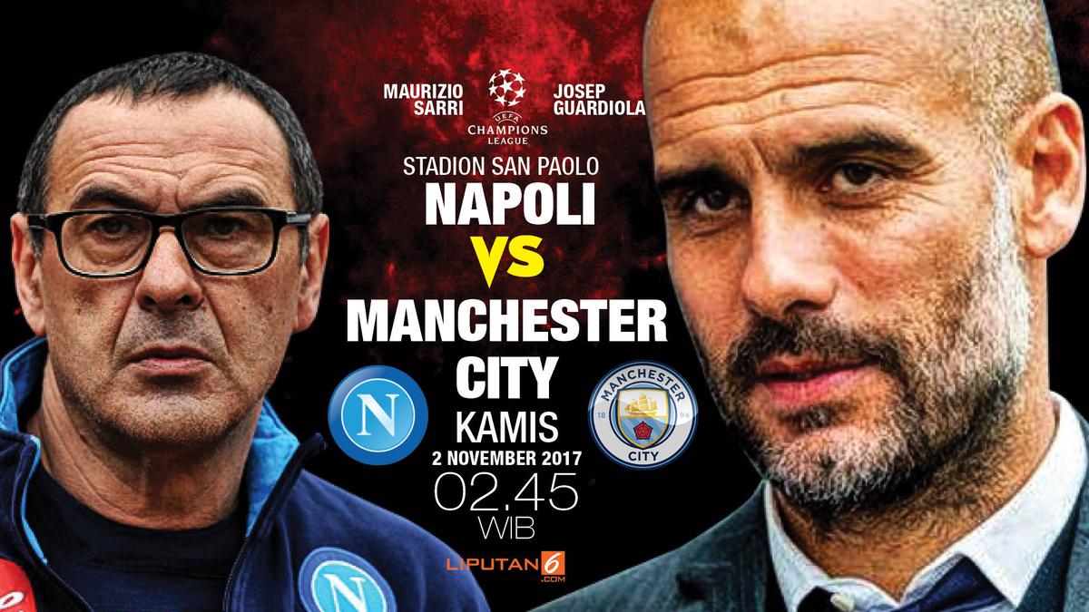 5 Fakta Menarik Jelang Duel Napoli Vs Manchester City