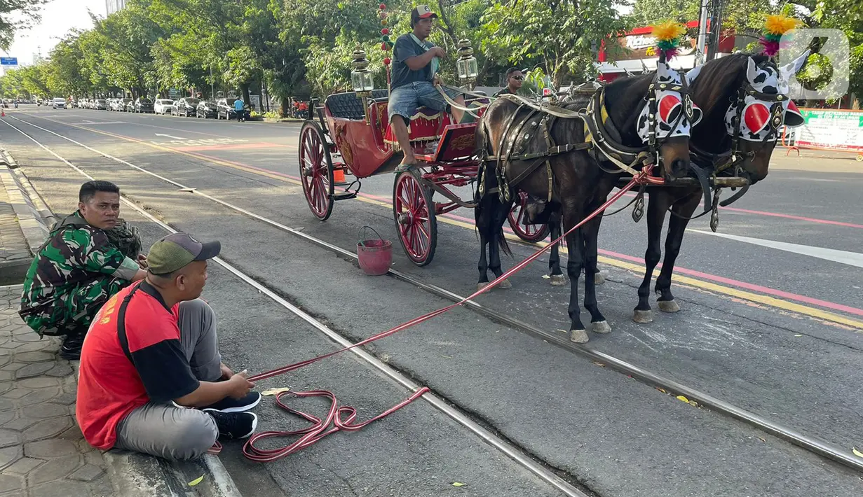 Melihat Persiapan Kereta Kuda Jelang Upacara Ngunduh Mantu Kaesang Pangarep dan Erina Gudono ...