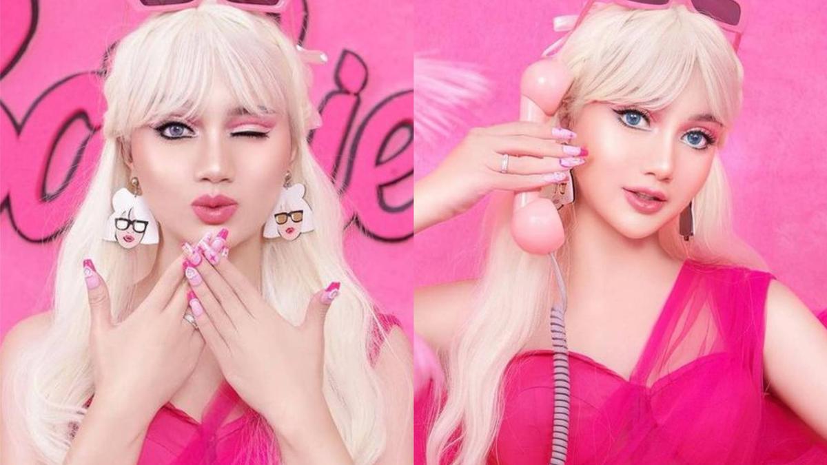 6 Potret Totalitas Beauty Enthusiast Nanda Arsyinta Cosplay Jadi Barbie ...