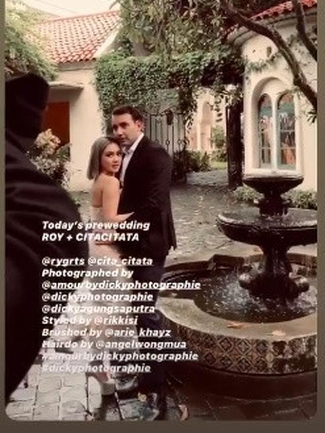 Tunda Pernikahan, Ini 7 Potret Prewedding Cita Citata dan Roy Geurts ...