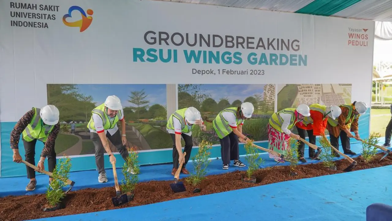 Dukung Pemulihan Penyakit Fisik dan Mental, RSUI Bangun Taman Healing ...